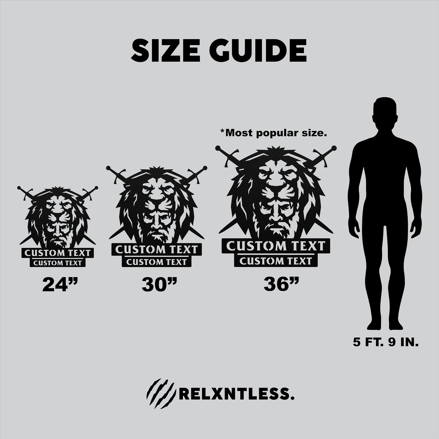 HERCULES - CUSTOM METAL WALL ART – Relxntless